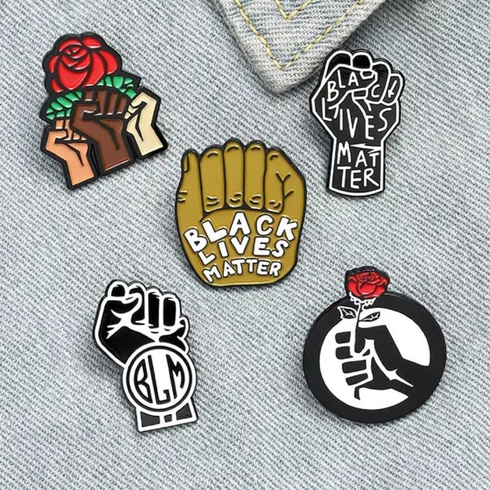 Black Lives Matter [BLM] Pins - Shop now – ShopDichSchick
